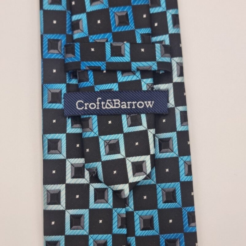 Gravata Marca CroFtBarrow 8 cm x 1,48 Cm - Camisaria Msstilos
