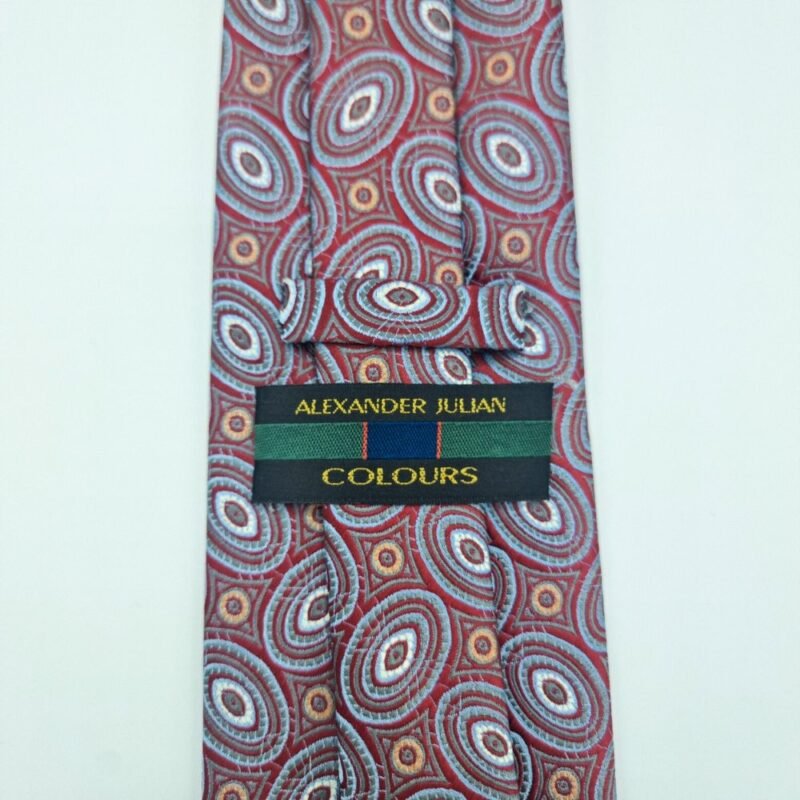 Gravata Marca ALEXANDRE-JULIAN/ Vinho 9,5 cm x 1,47 Cm Tradicional ...