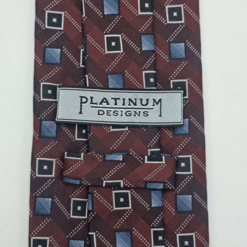 Gravata ( Extra Long) 10 cm x 1,65 Cm 100% SEDA - Marca PlatinuM ...